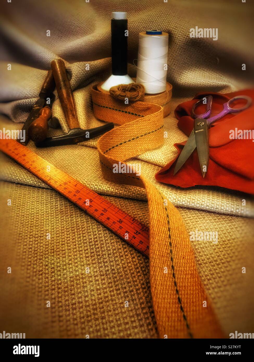 Upholstery craft hi-res stock photography and images - Alamy