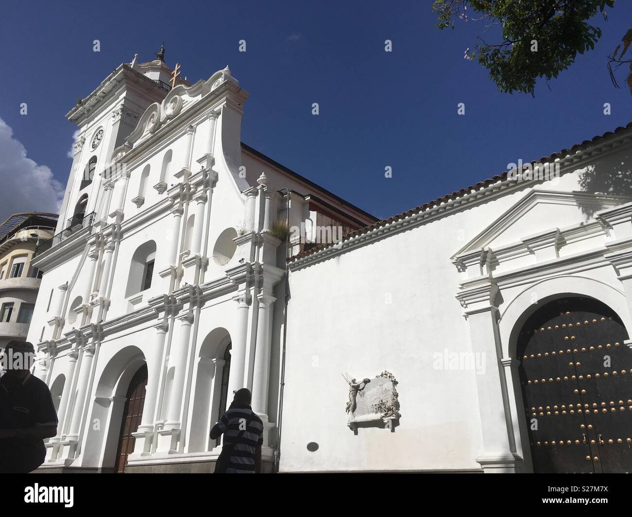 Caracas Cathedral Vicente Quintero Stock Photo - Alamy