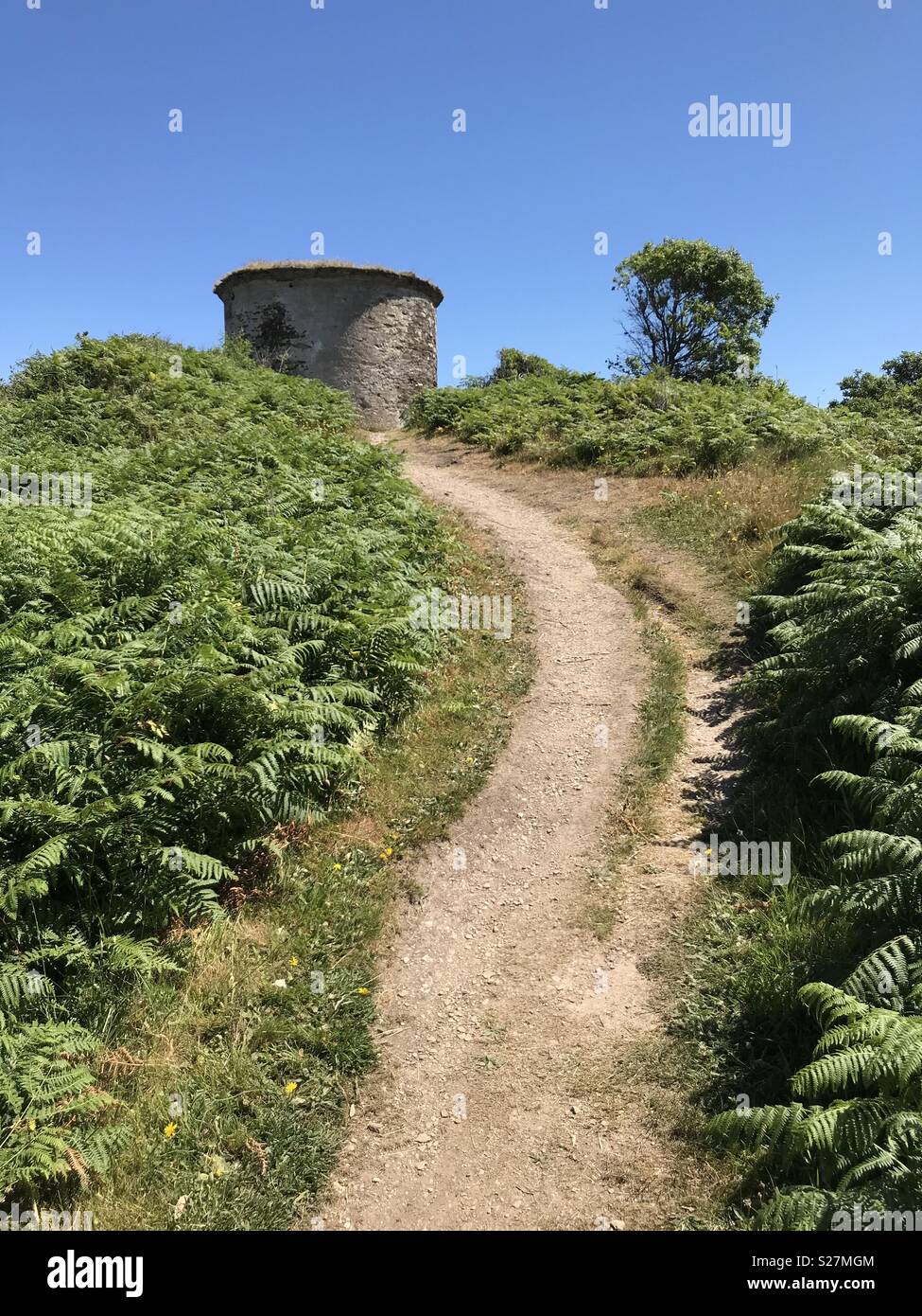 Old stone lookout hi-res stock photography and images - Alamy