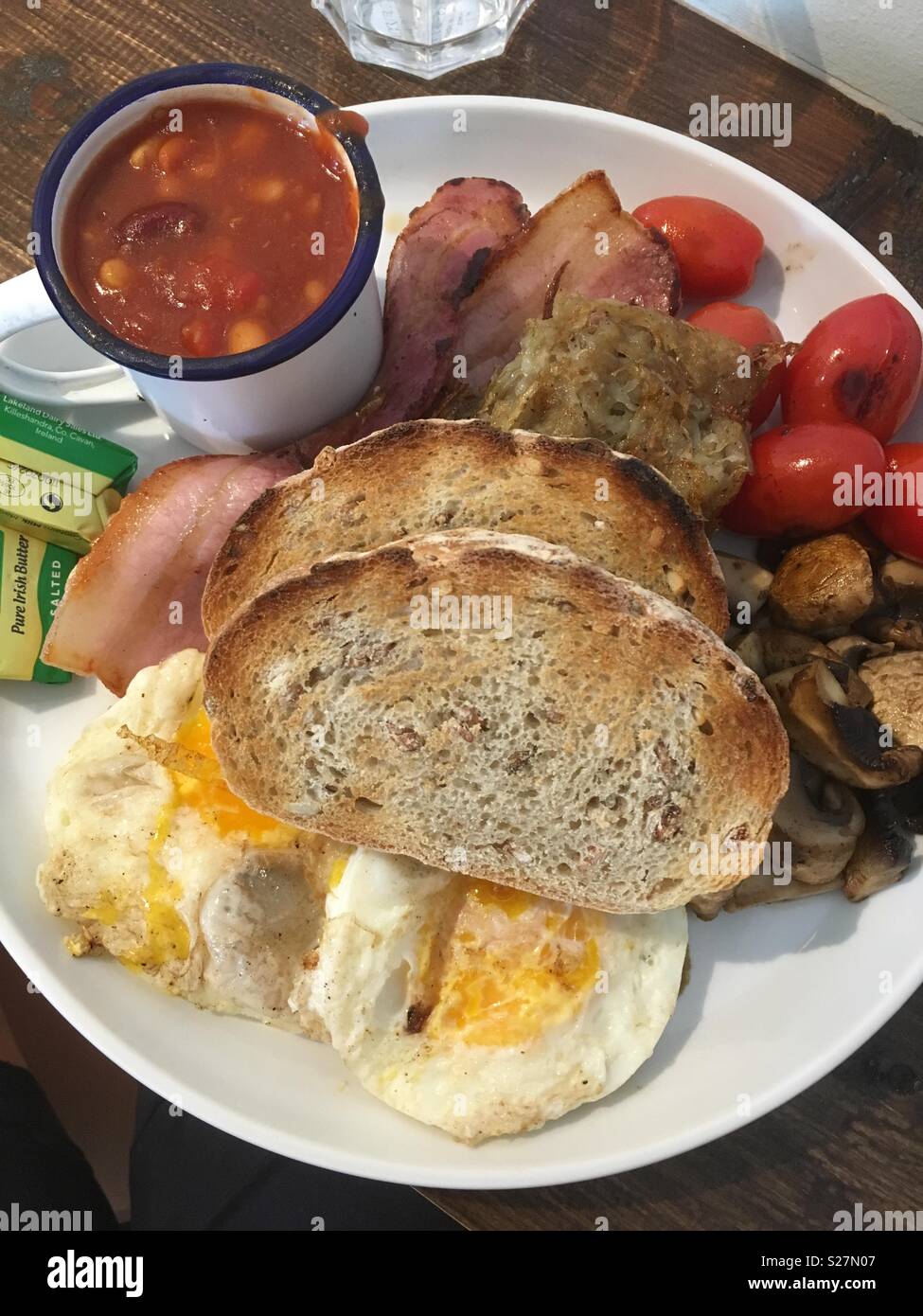 Breakfast for winners!!! Stock Photo - Alamy