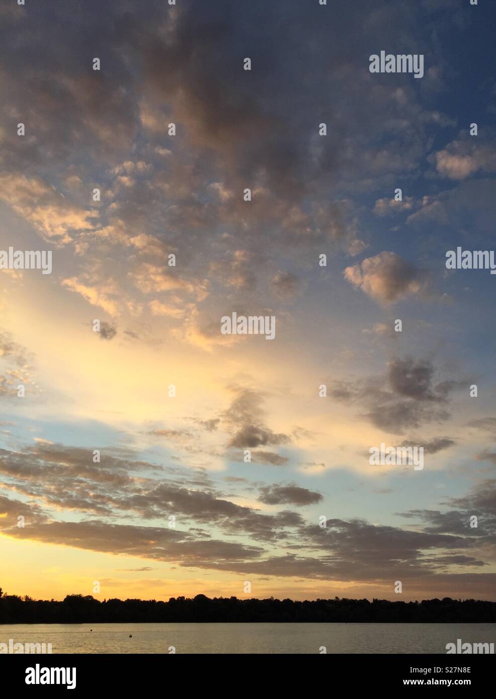 Early Morning Sky With Stars