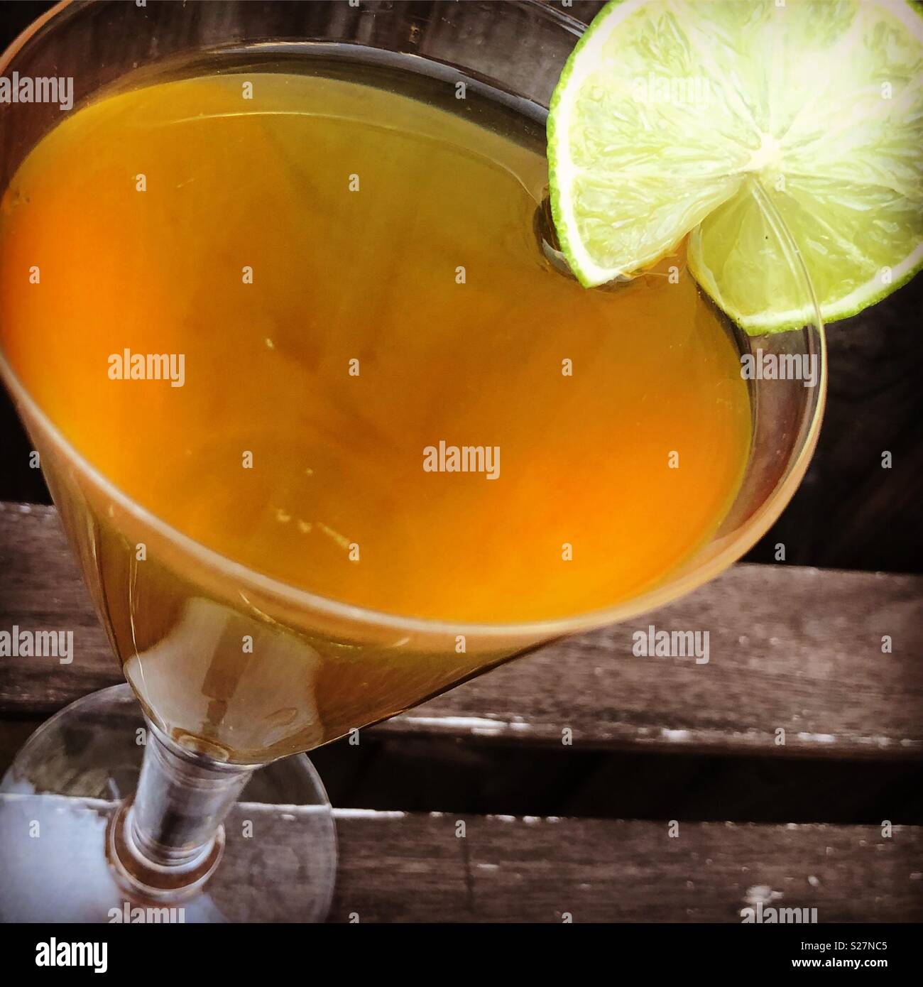 Refreshing citrus mocktail with lime Stock Photo - Alamy