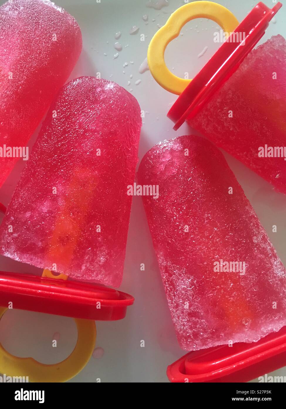Summer icy poles Stock Photo - Alamy