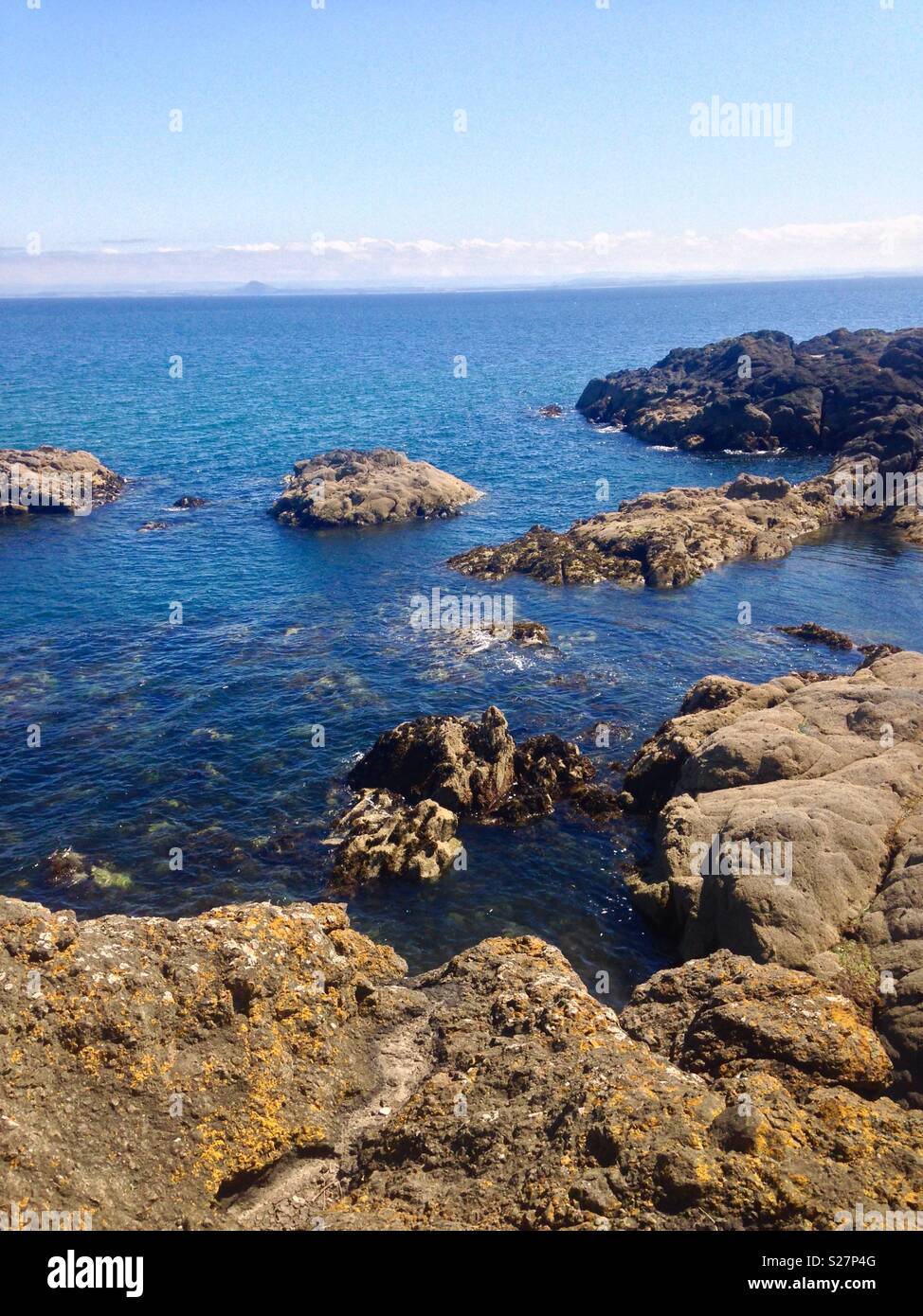 Rocks and water Stock Photo - Alamy