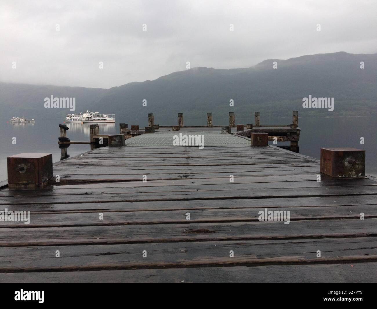 Jetty Loch Lomond High Resolution Stock Photography and Images - Alamy