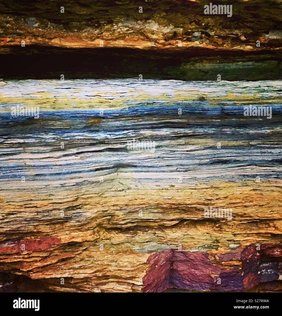 Rock colours hi-res stock photography and images - Alamy