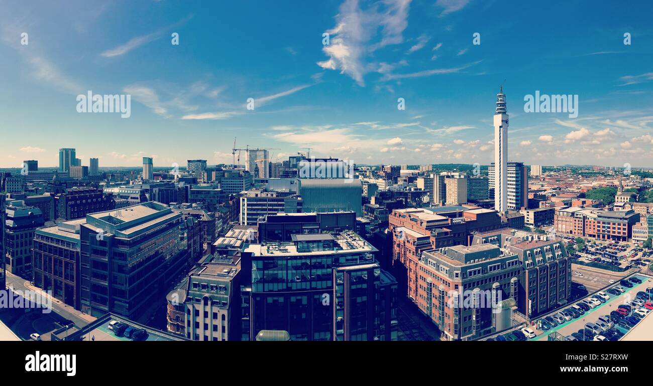 Birmingham skyline uk hi-res stock photography and images - Alamy