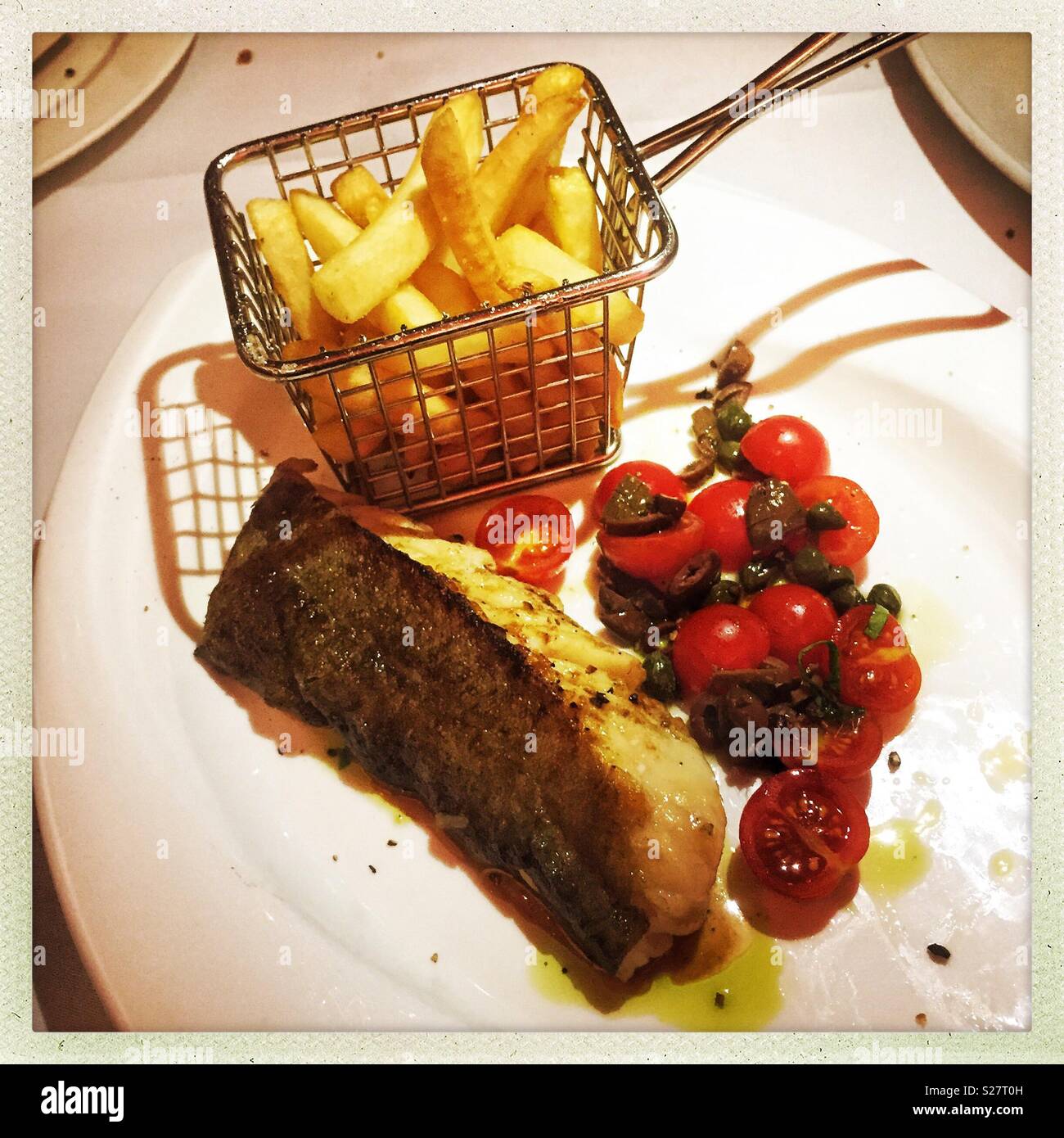 Wild caught Haida Gwaii black cod marinated with aged balsamico, served ...