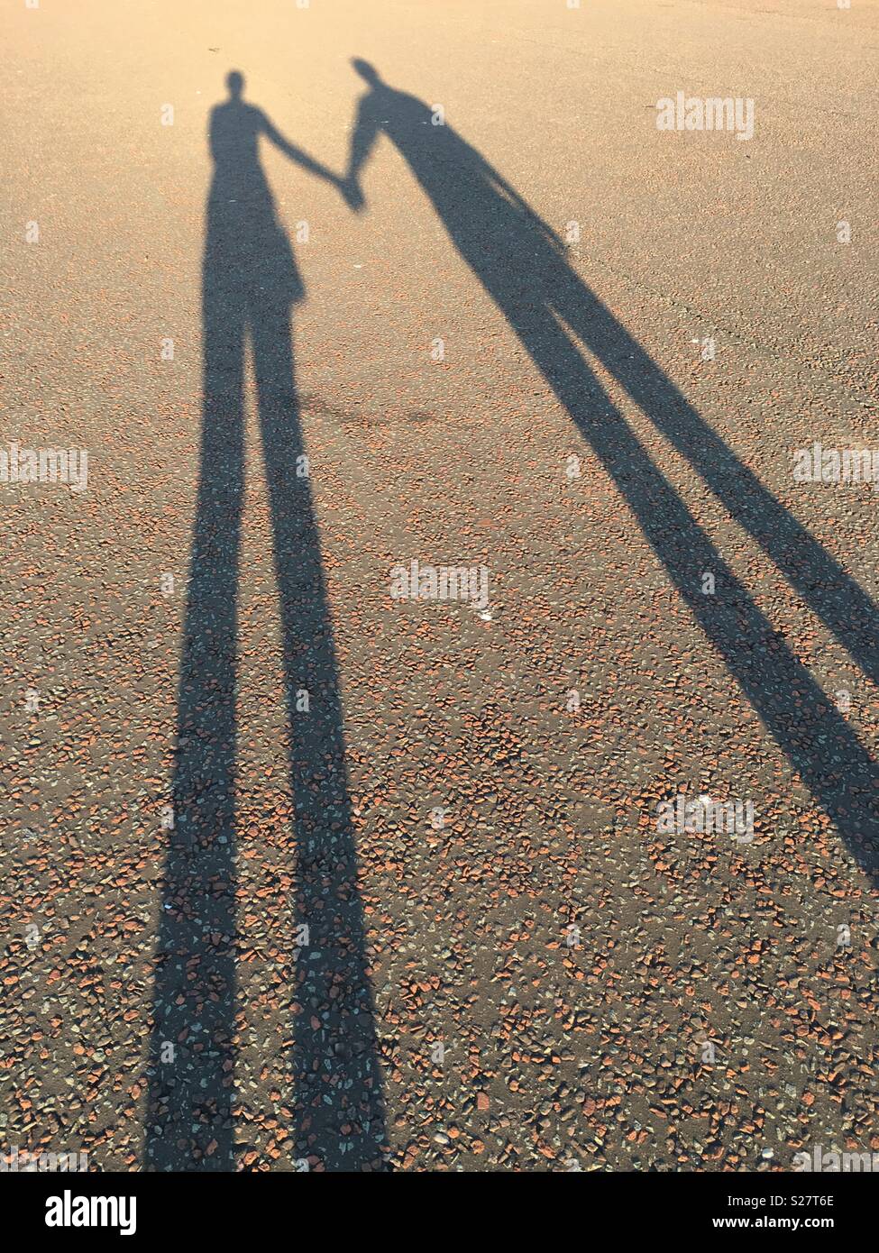 Couple Holding Hands Shadow