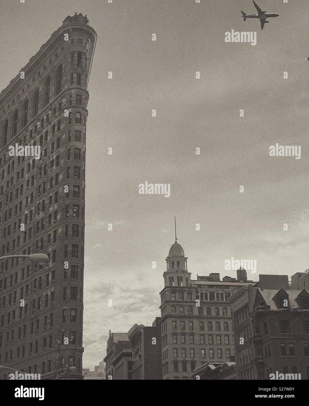 Flat Iron Building Stock Photo - Alamy