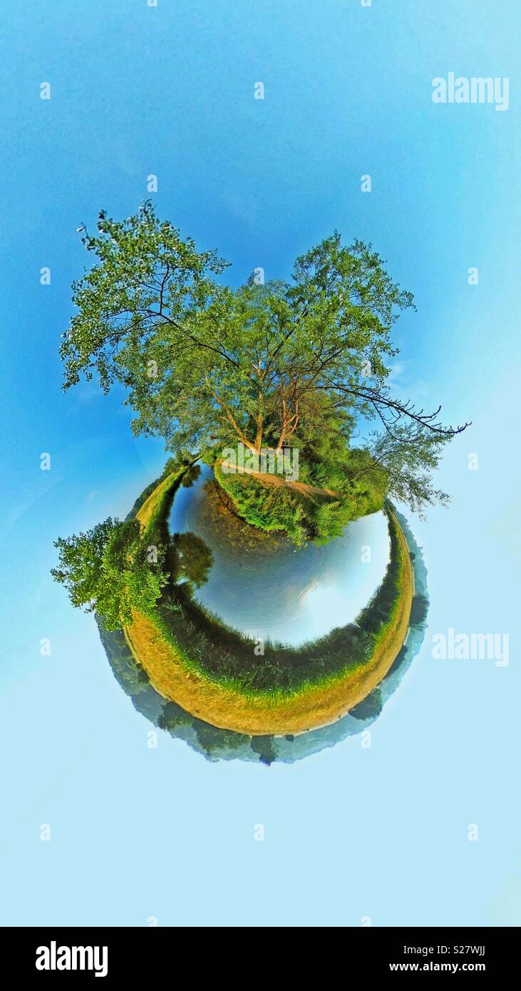 Stream in Hampshire Stock Photo - Alamy
