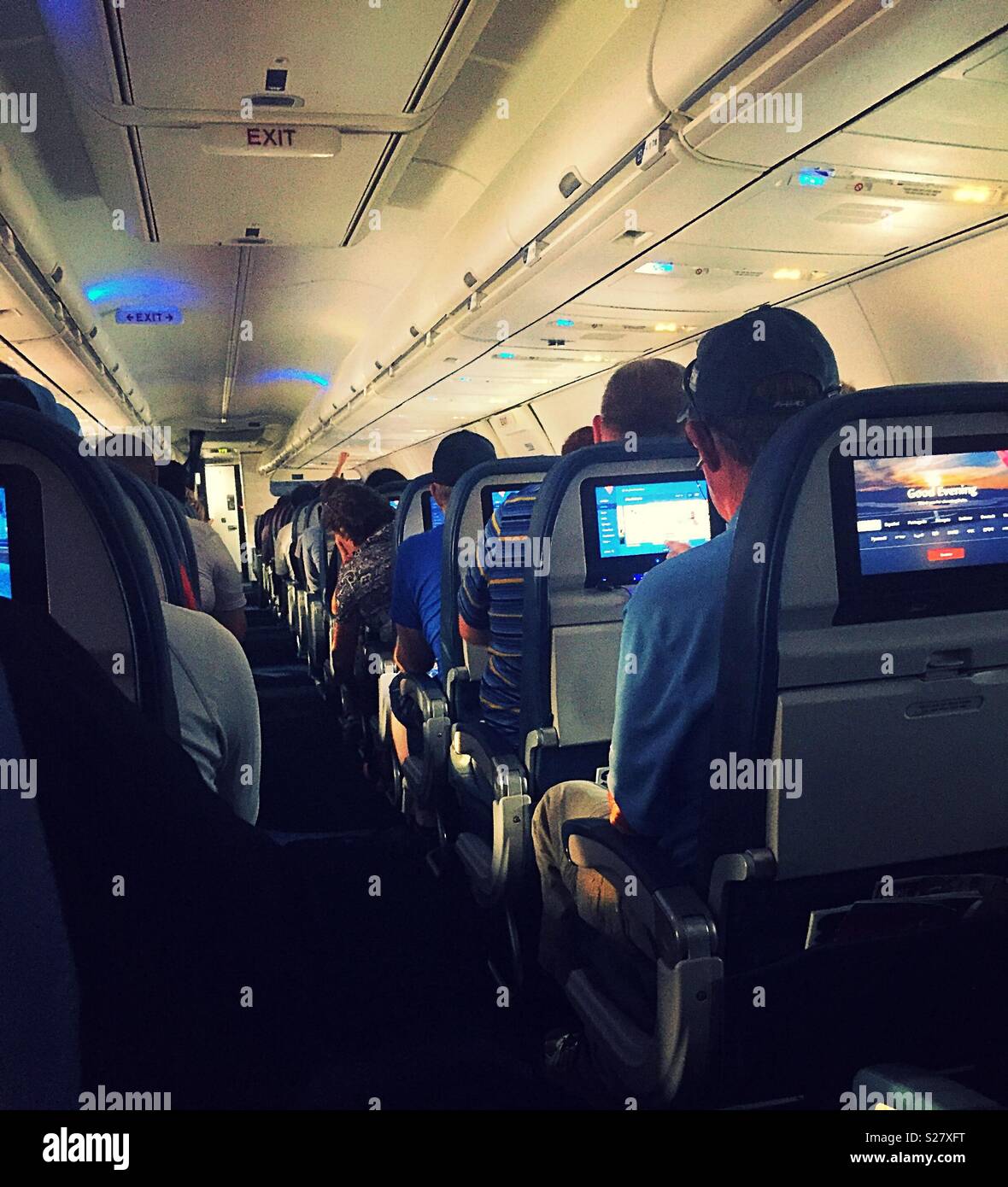 Delta Airlines Interior