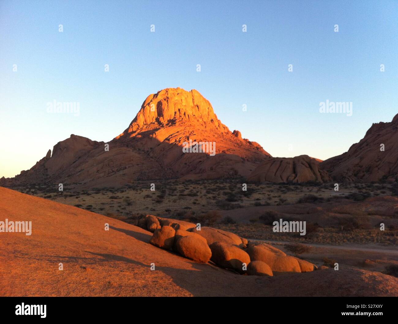 Namibia -Africa landscape Stock Photo - Alamy