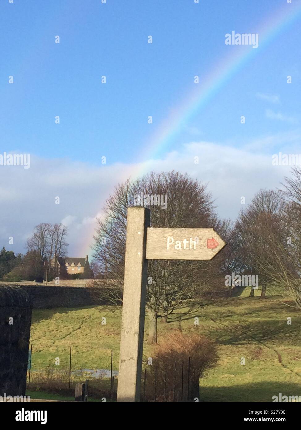 Pathway to the rainbow hi-res stock photography and images - Alamy