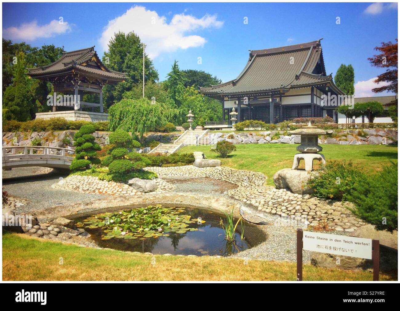 Japanese temple bell tower hi-res stock photography and images - Alamy