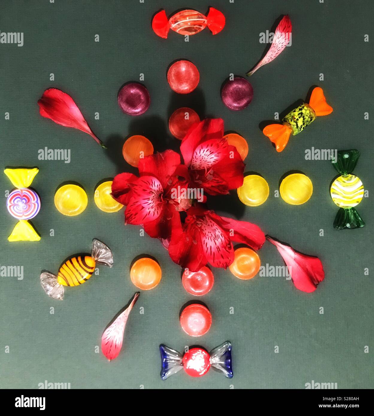 Colorful candy design Stock Photo - Alamy