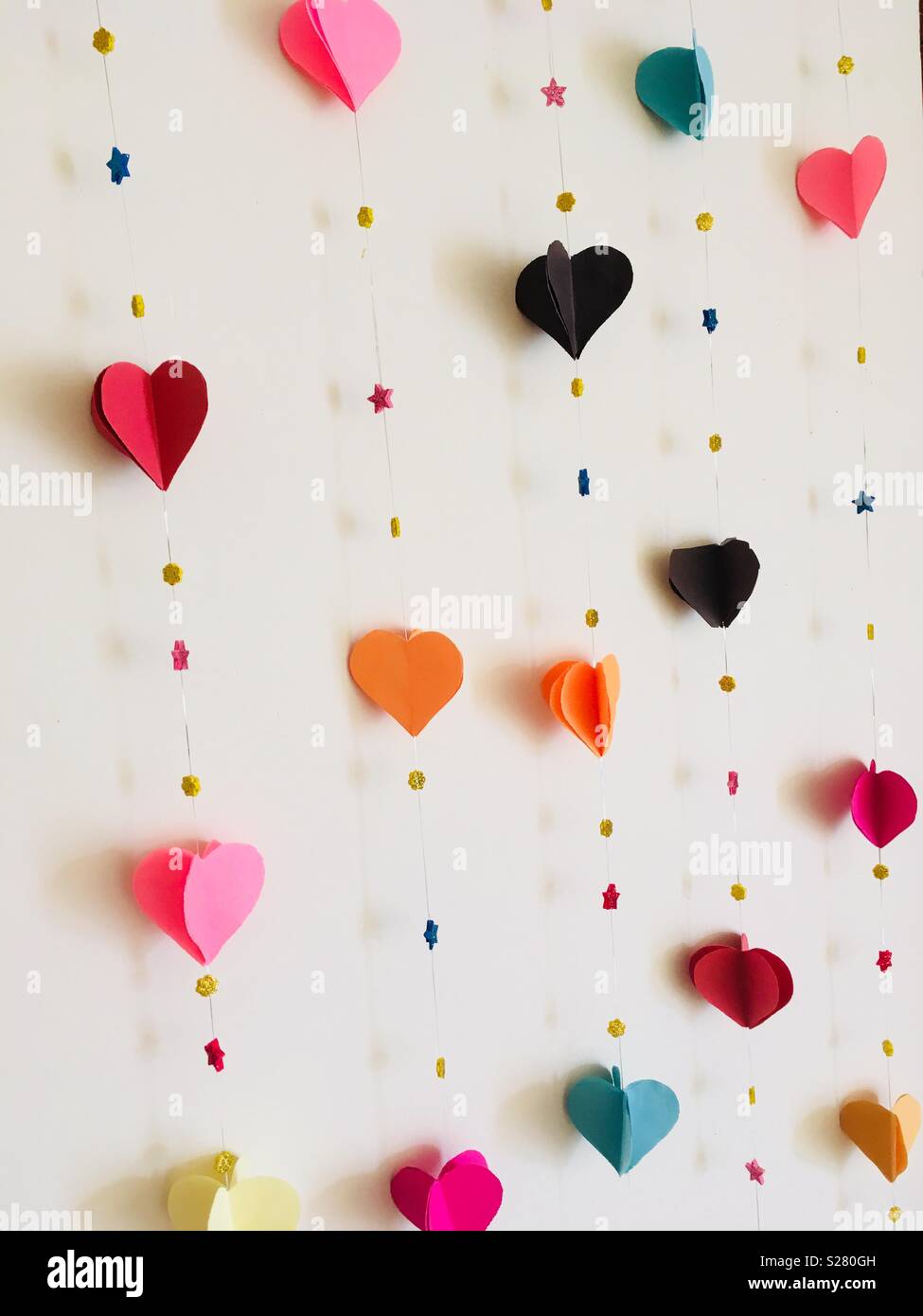 Handicraft design for party Stock Photo - Alamy