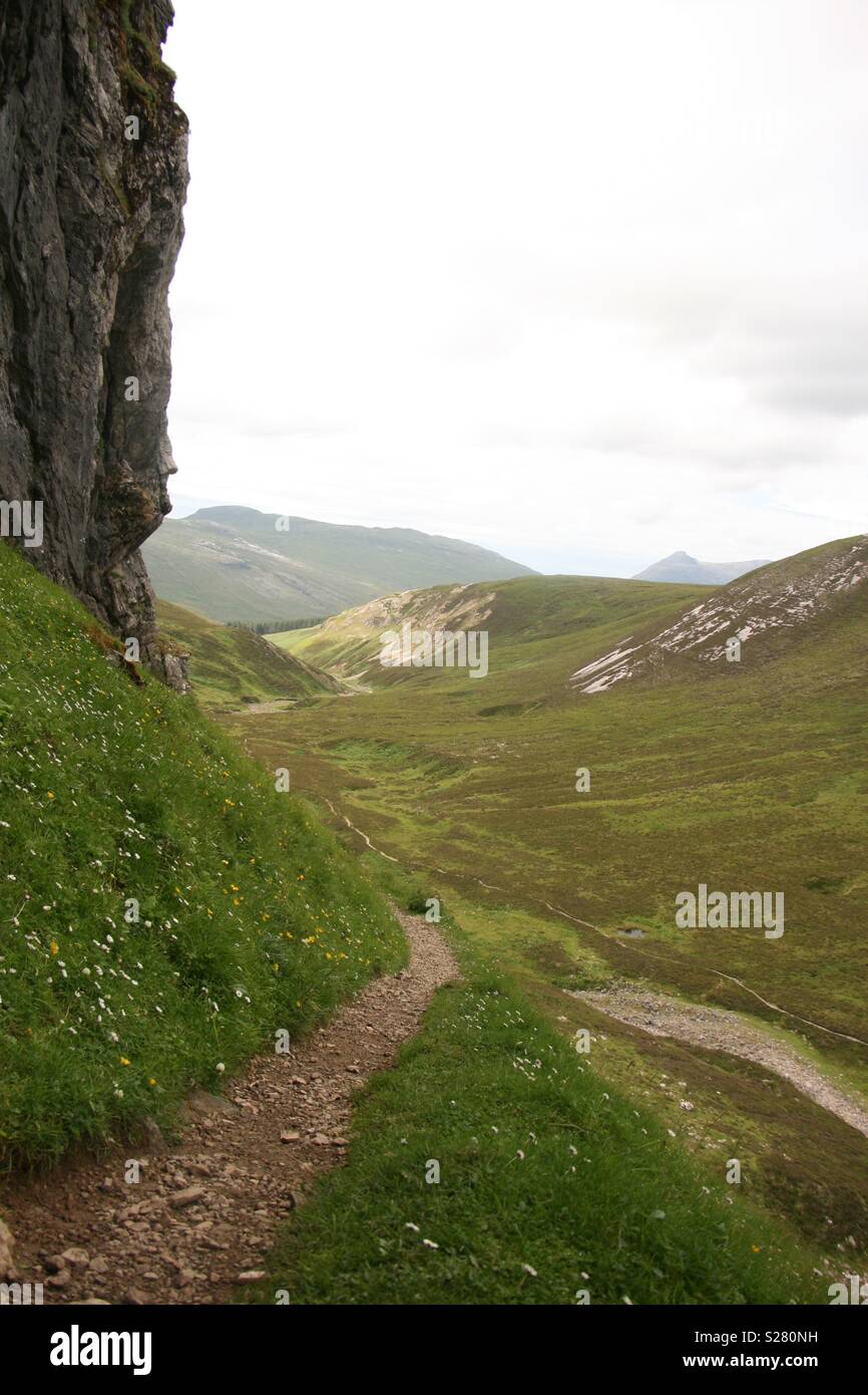 Iconic view of the scottish highlands hi-res stock photography and ...