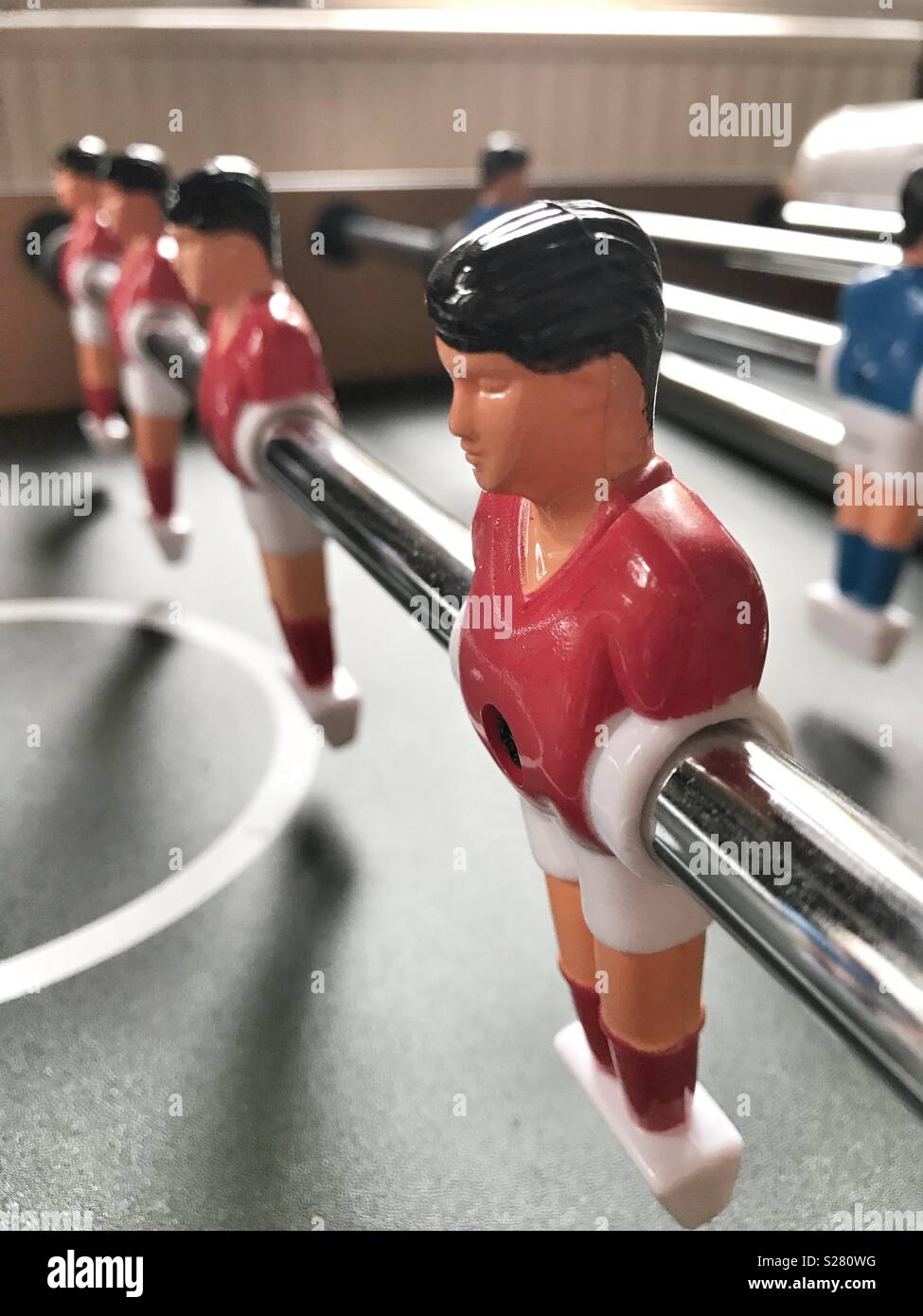 Football players match game hi-res stock photography and images - Alamy