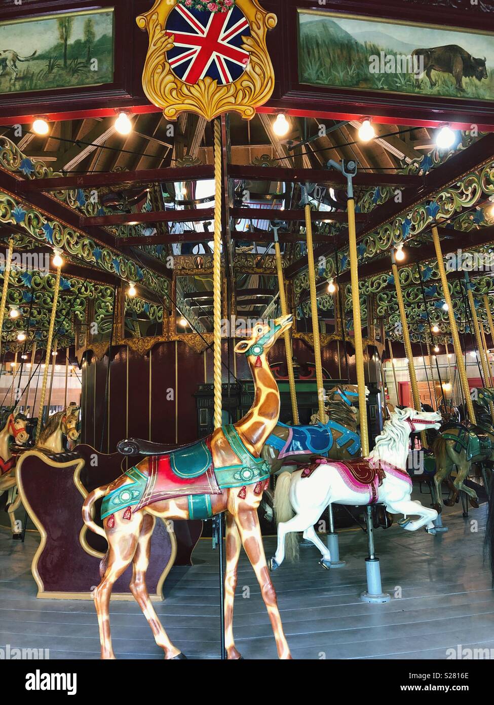 Port dalhousie carousel hi-res stock photography and images - Alamy