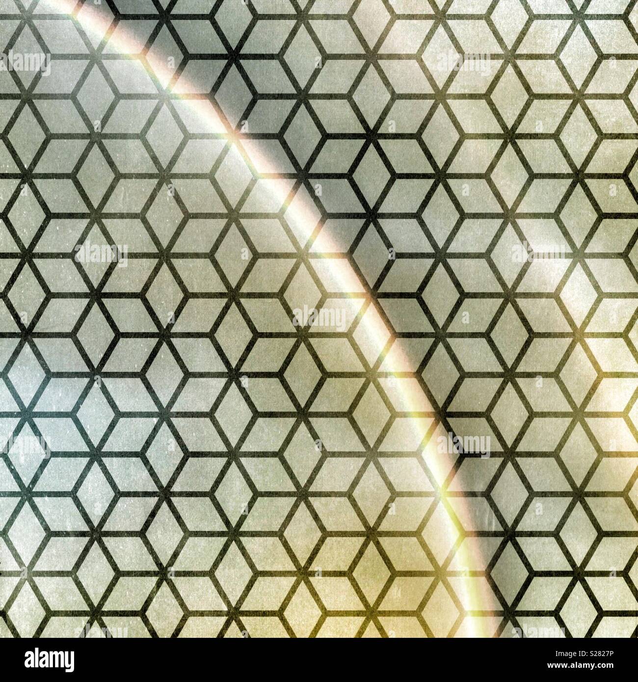 Rainbow geometric hi-res stock photography and images - Alamy