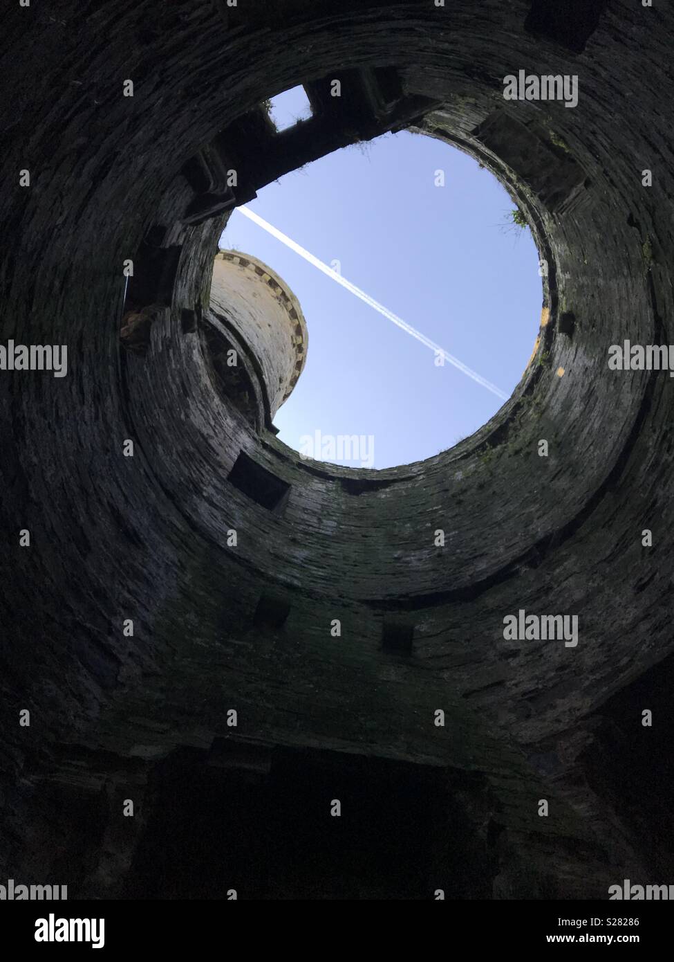 Castle , tunnel Stock Photo - Alamy