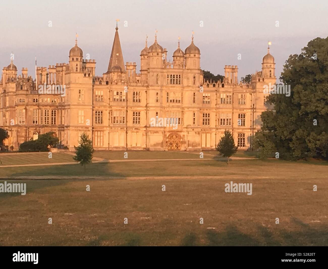 Burghley home hi-res stock photography and images - Alamy