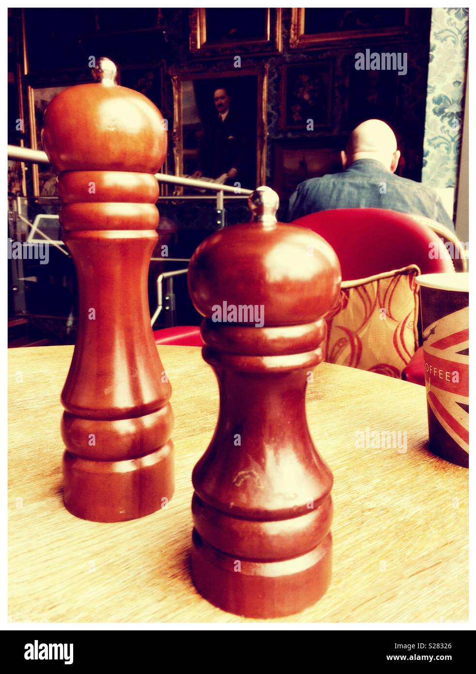 Salt n Pepper Pots Stock Photo - Alamy