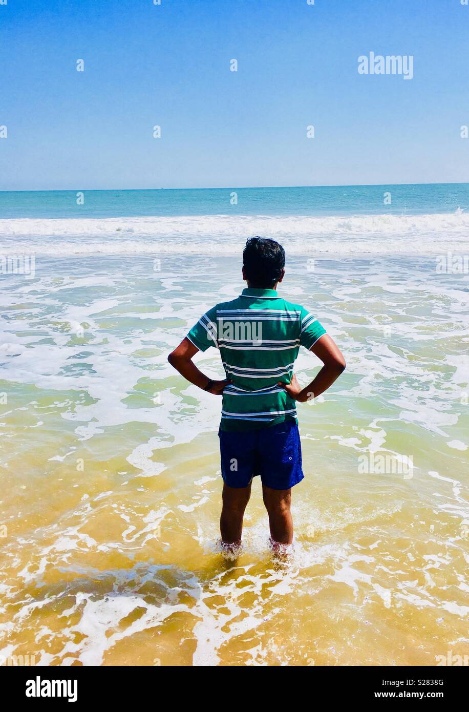 Evening mood at beach hi-res stock photography and images - Alamy