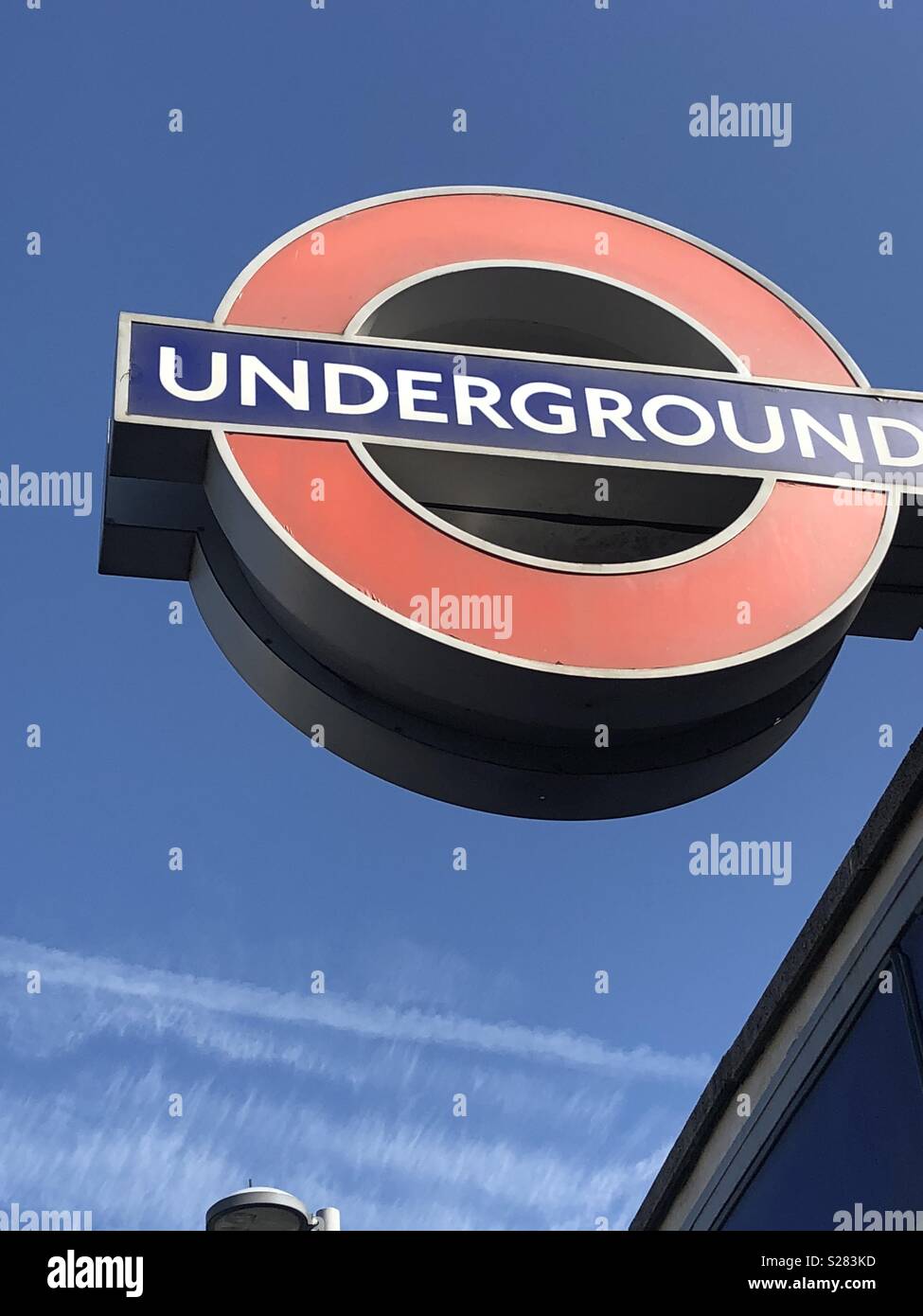 London Underground sign Stock Photo - Alamy
