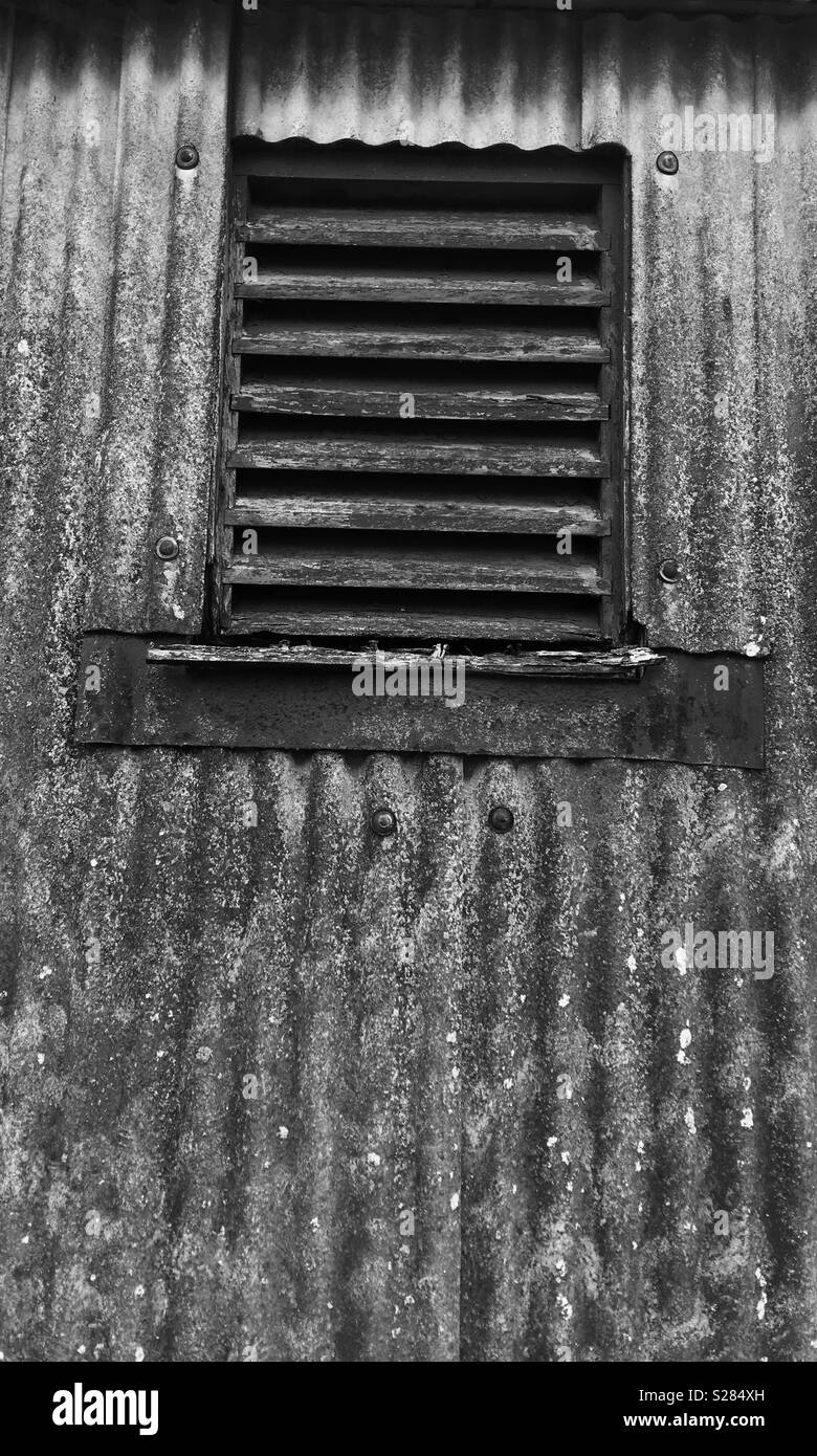 Corrugated shutters hi-res stock photography and images - Alamy