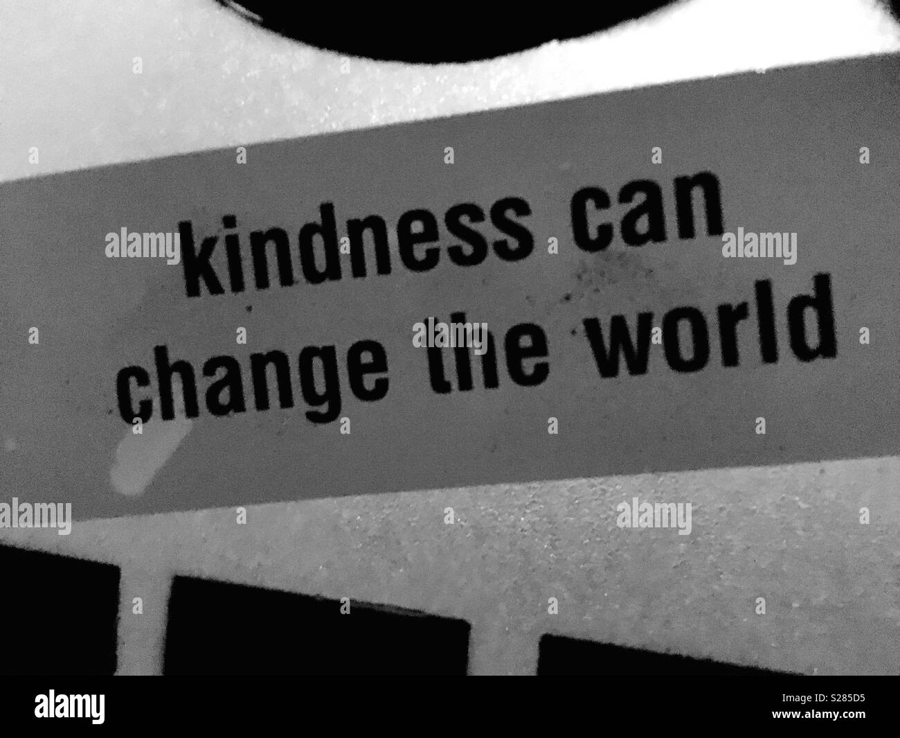 Kindness can change the world Stock Photo - Alamy