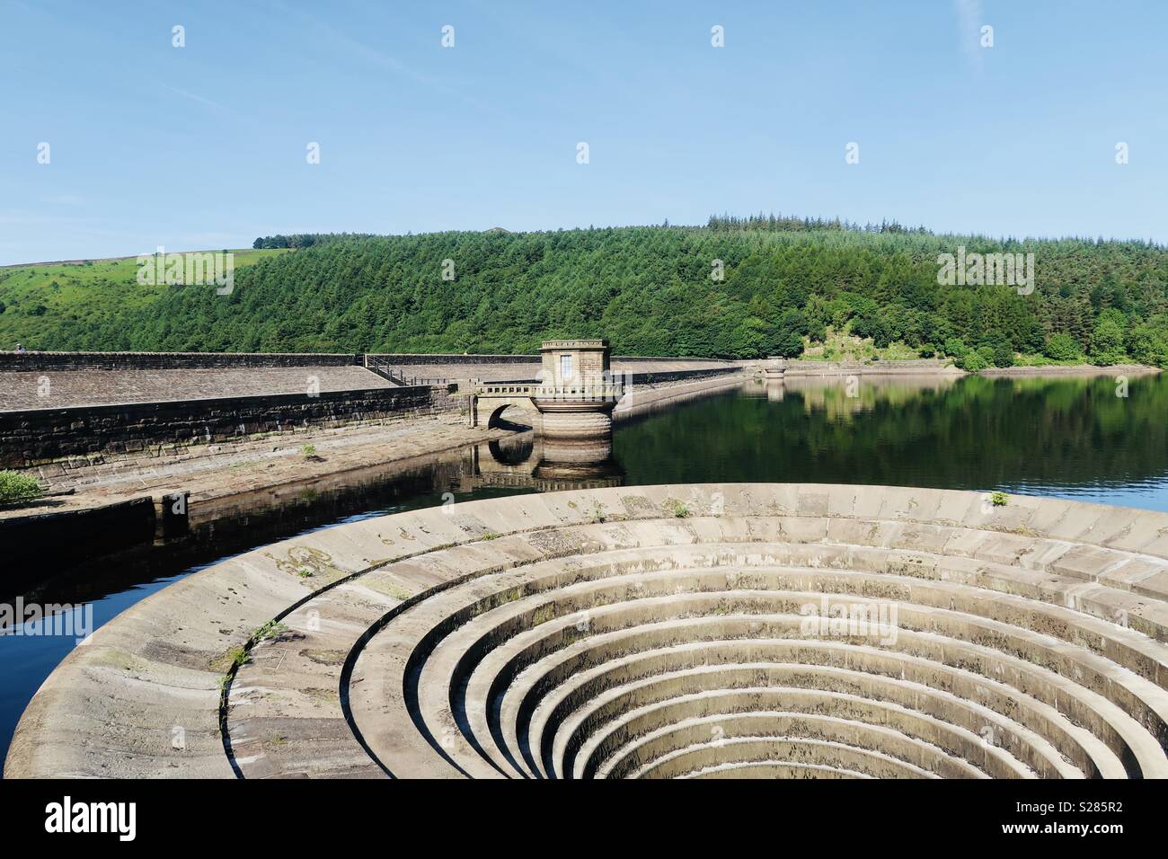 Ladybower reservoir drought hi-res stock photography and images - Alamy