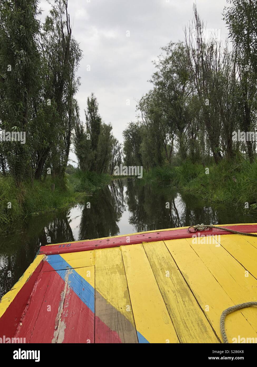 Canals of Xochimilco Stock Photo - Alamy