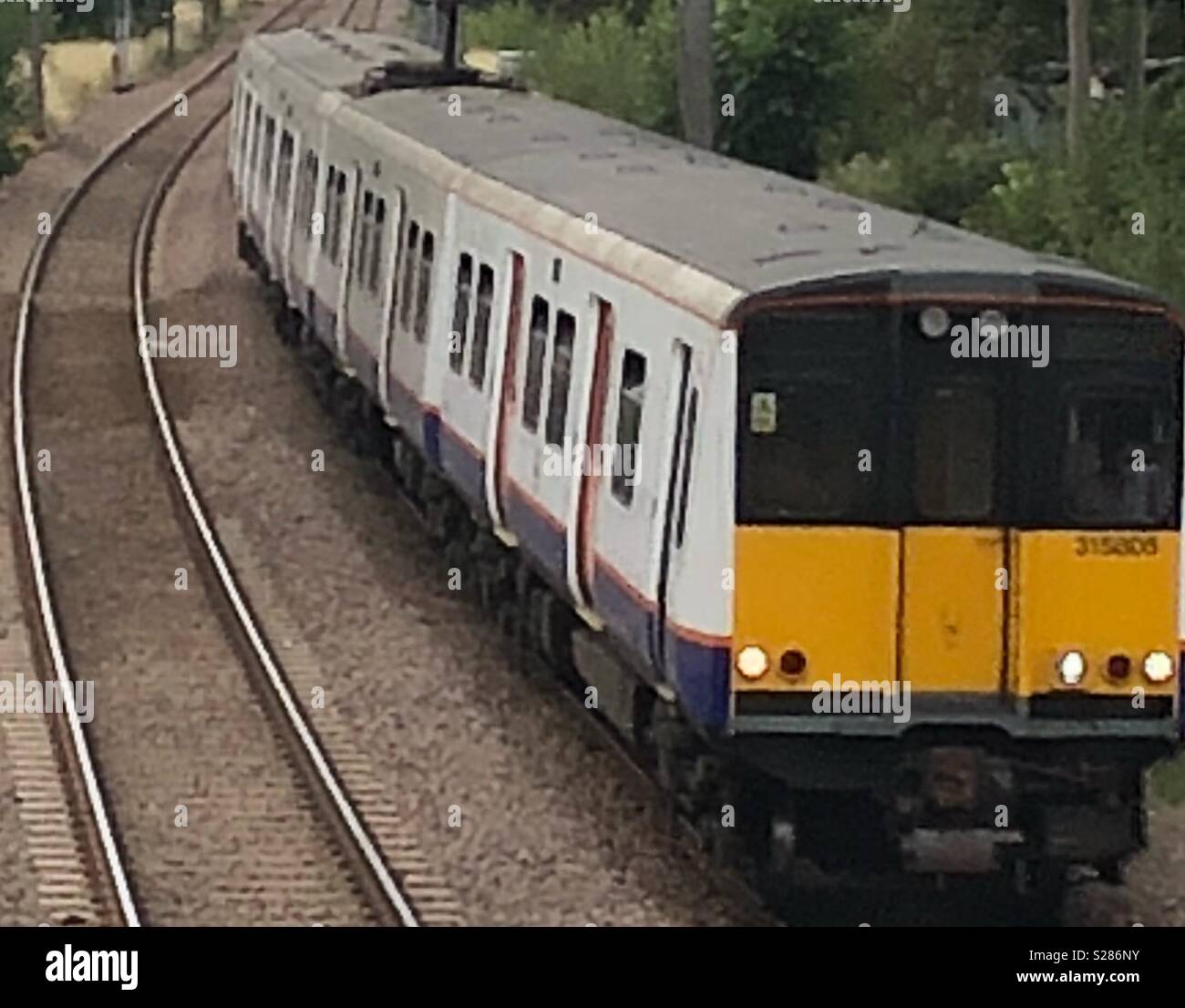 Overground track hi-res stock photography and images - Alamy