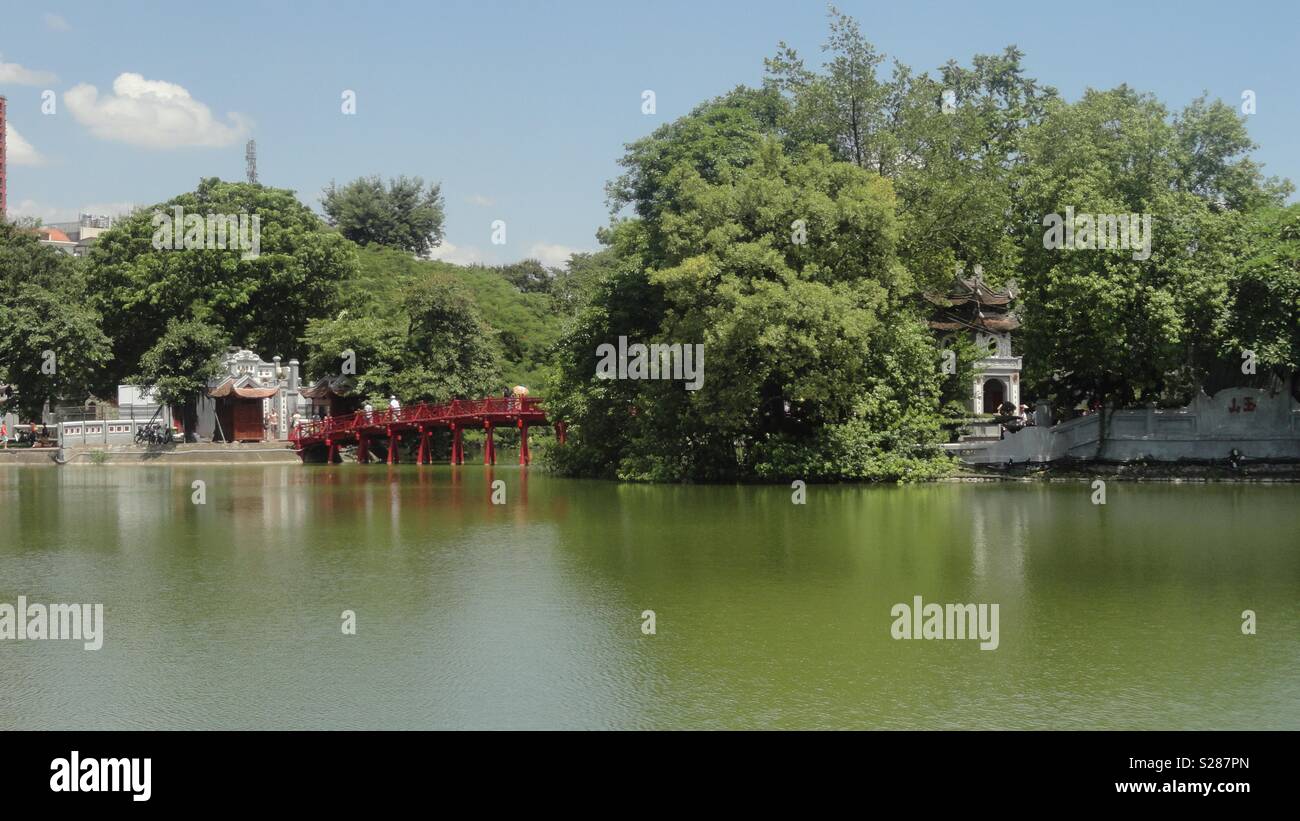 Sword Lake, Hanoi, Vietnam Stock Photo - Alamy