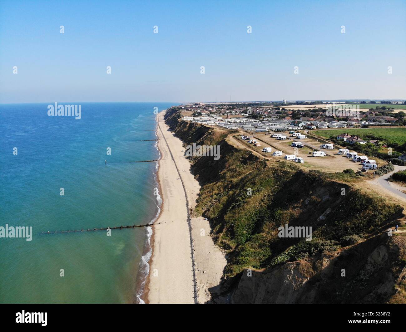 Trimingham coast, norfolk Stock Photo - Alamy