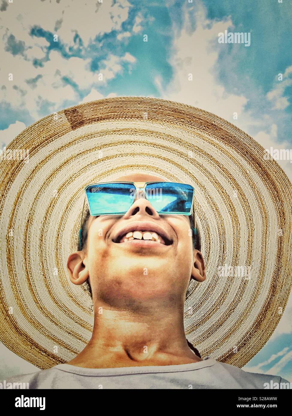 Brimmed hat hi-res stock photography and images - Alamy