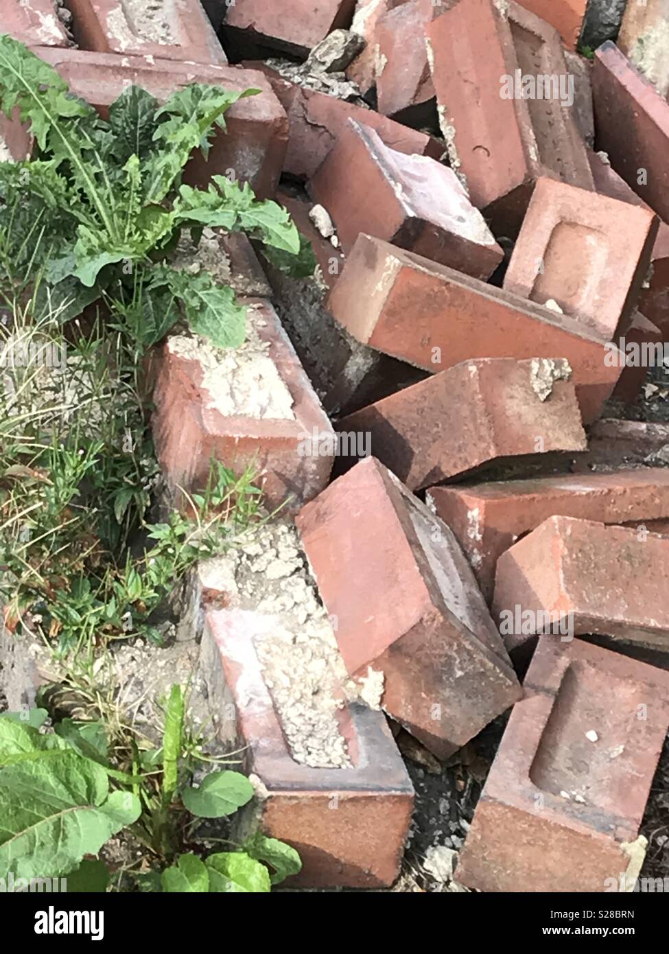 Pile of bricks hi-res stock photography and images - Alamy