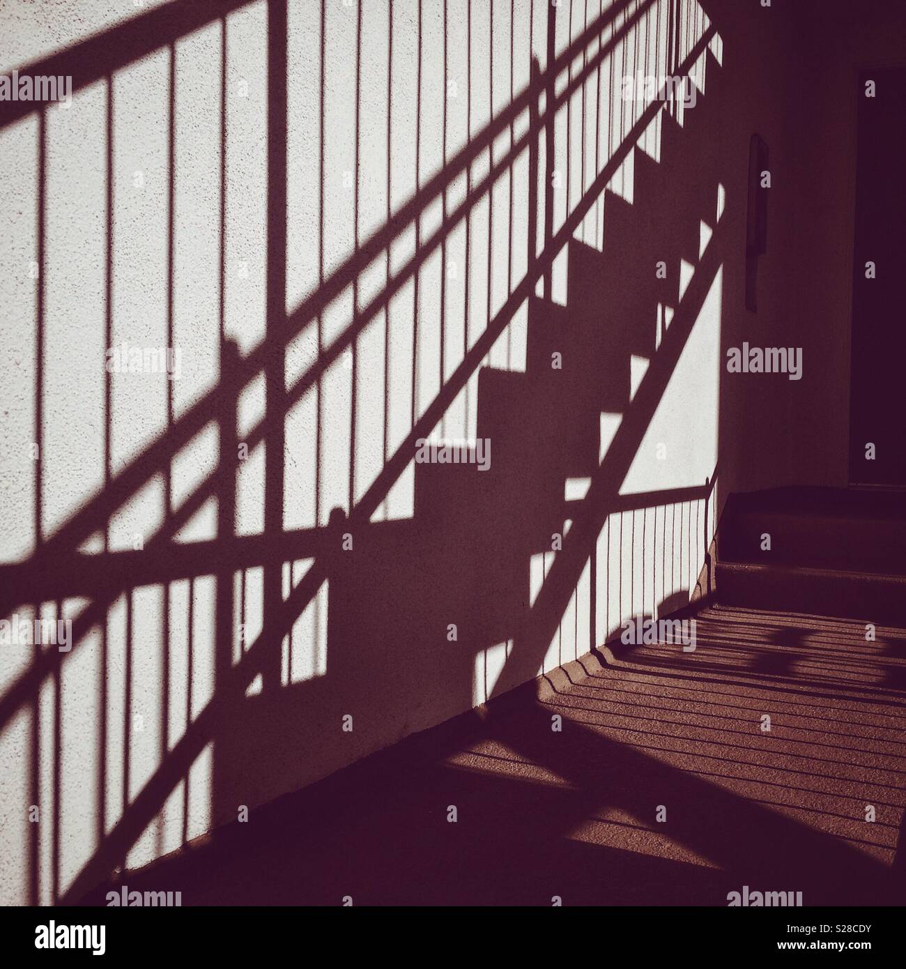 Shadow of stairs hi-res stock photography and images - Alamy
