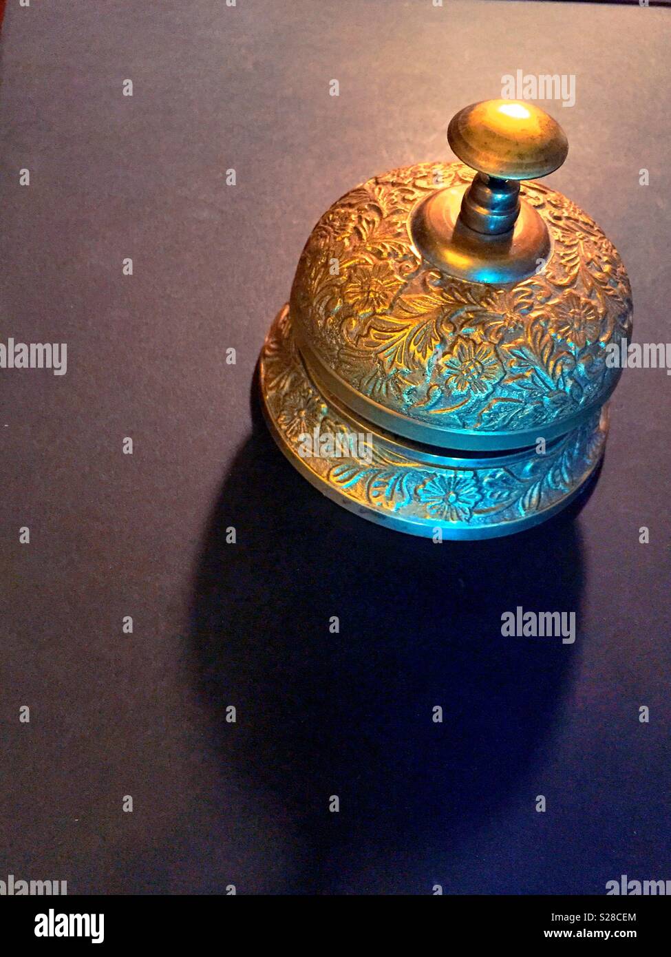 Vintage service bell hi-res stock photography and images - Alamy