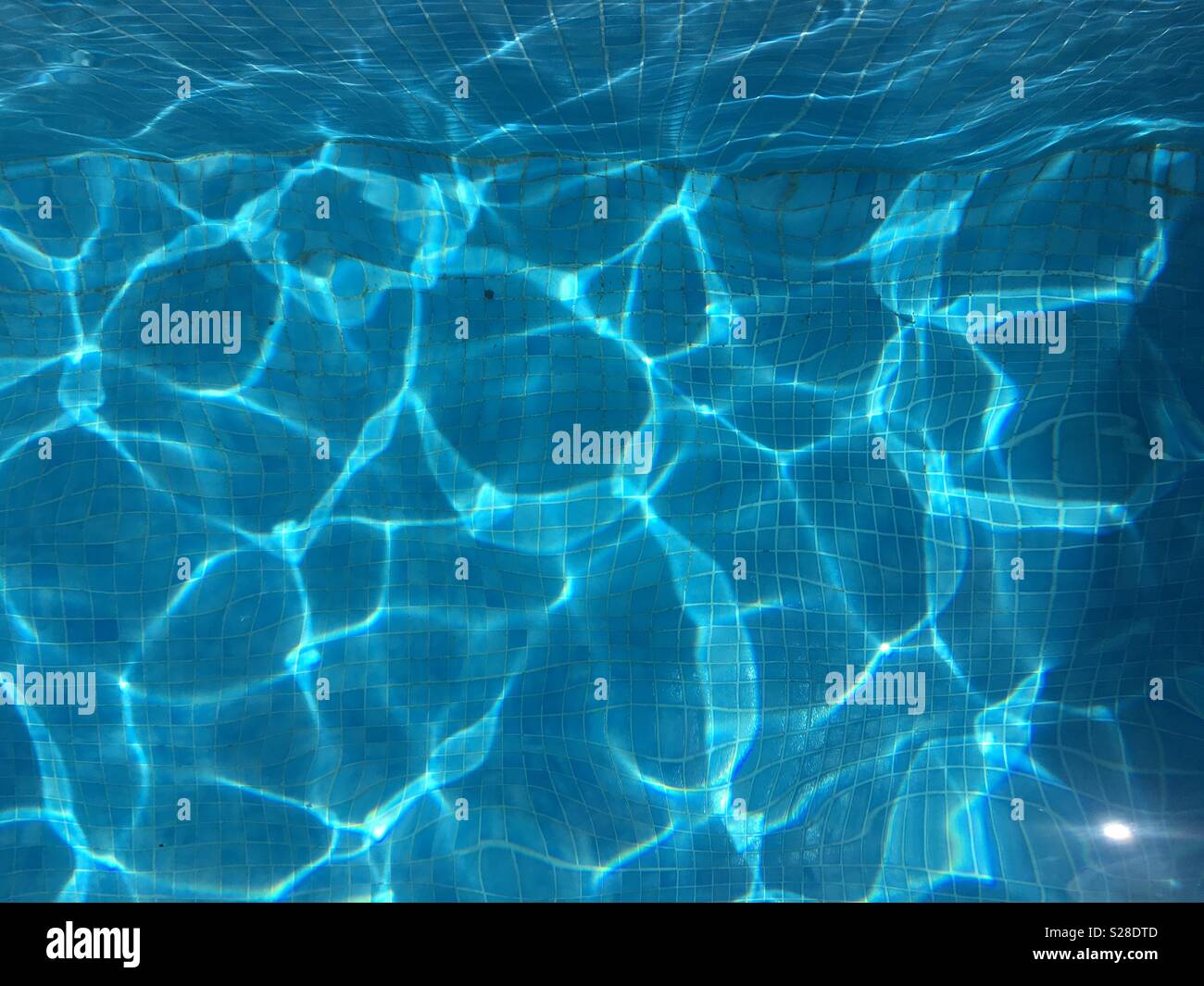 Swimming pool water Stock Photo - Alamy