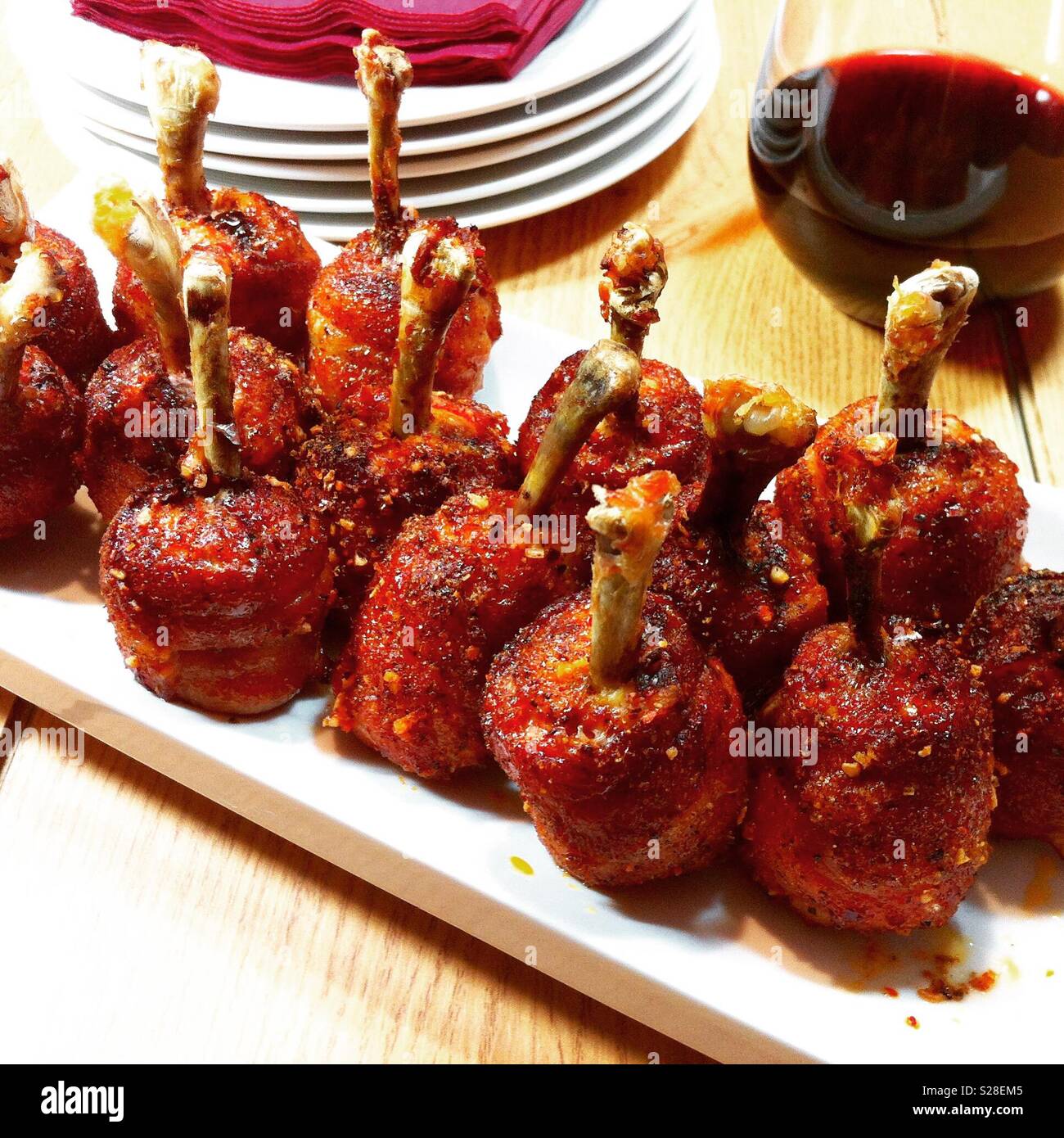 Chicken lollipop hi-res stock photography and images - Alamy