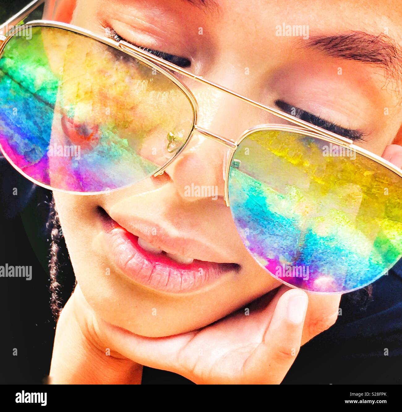Wearing shades hi-res stock photography and images - Alamy