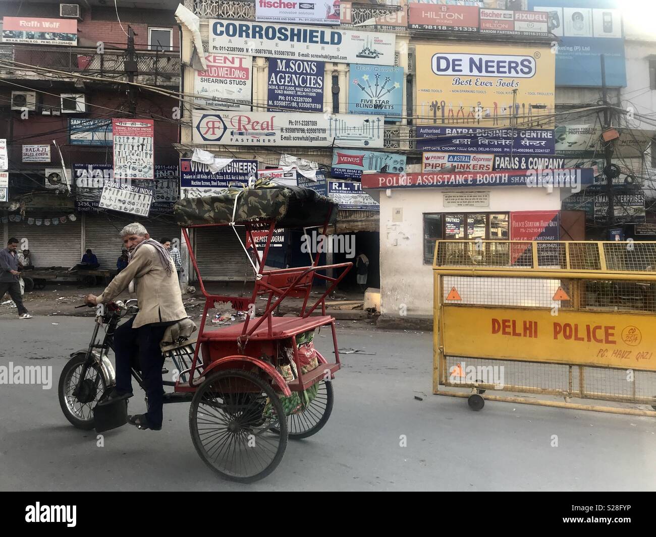 Old Delhi Rickshaw Stock Photos & Old Delhi Rickshaw Stock Images - Alamy