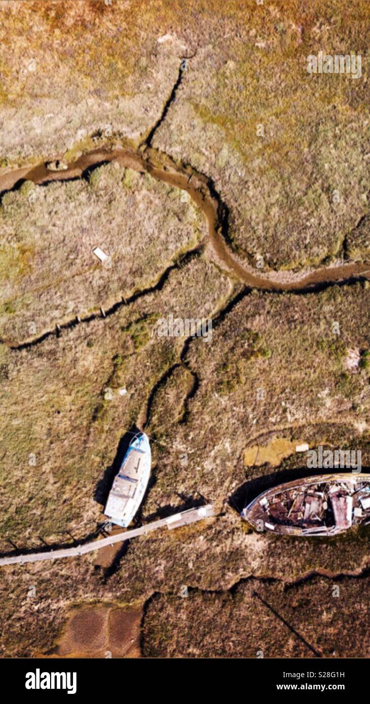 Mersea island aerial hi-res stock photography and images - Alamy