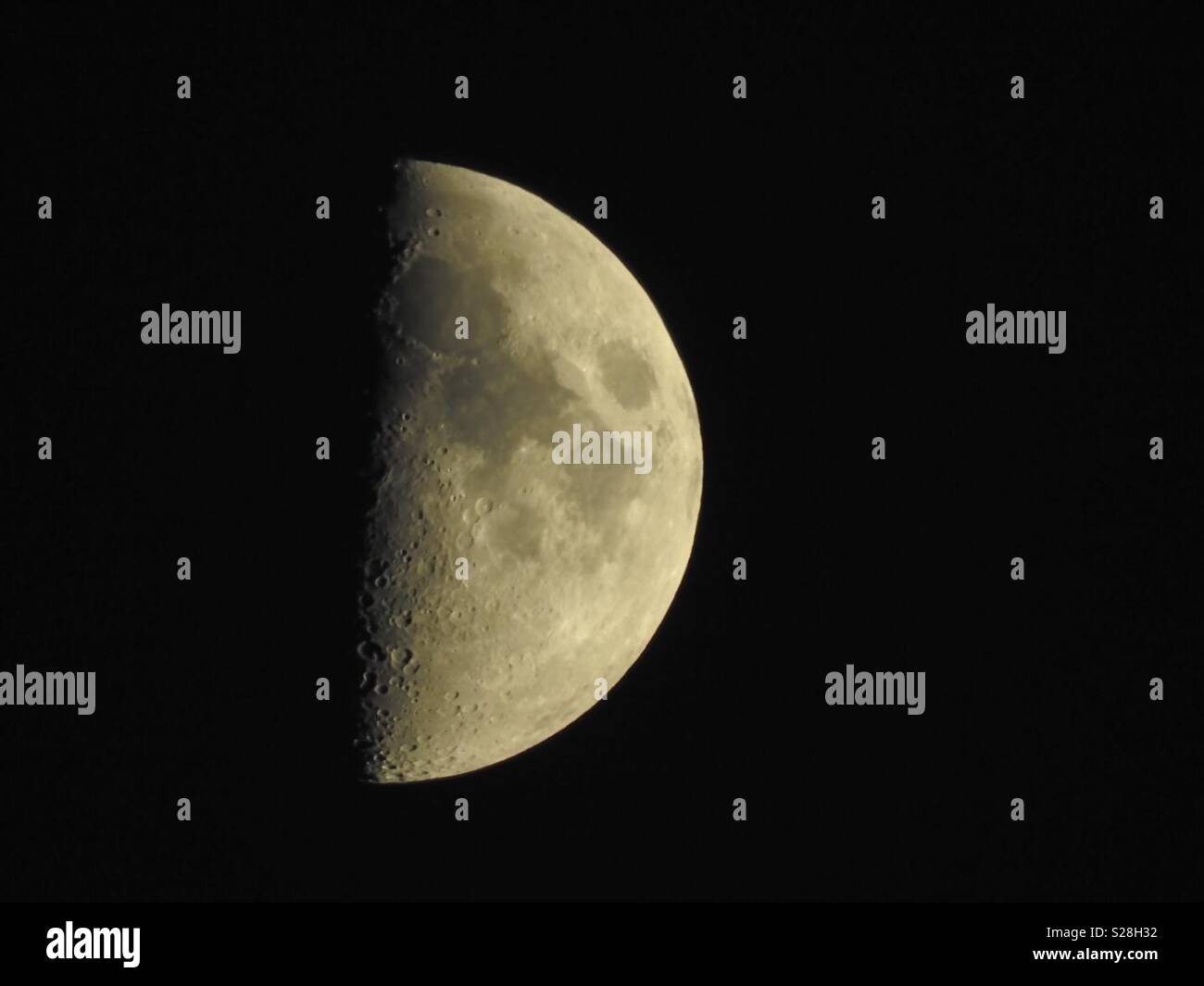 Moon in July 2018 Stock Photo - Alamy