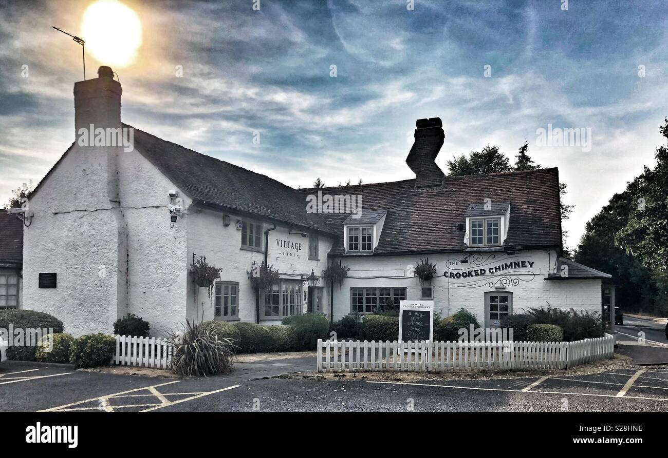 Crooked chimney pub hi-res stock photography and images - Alamy