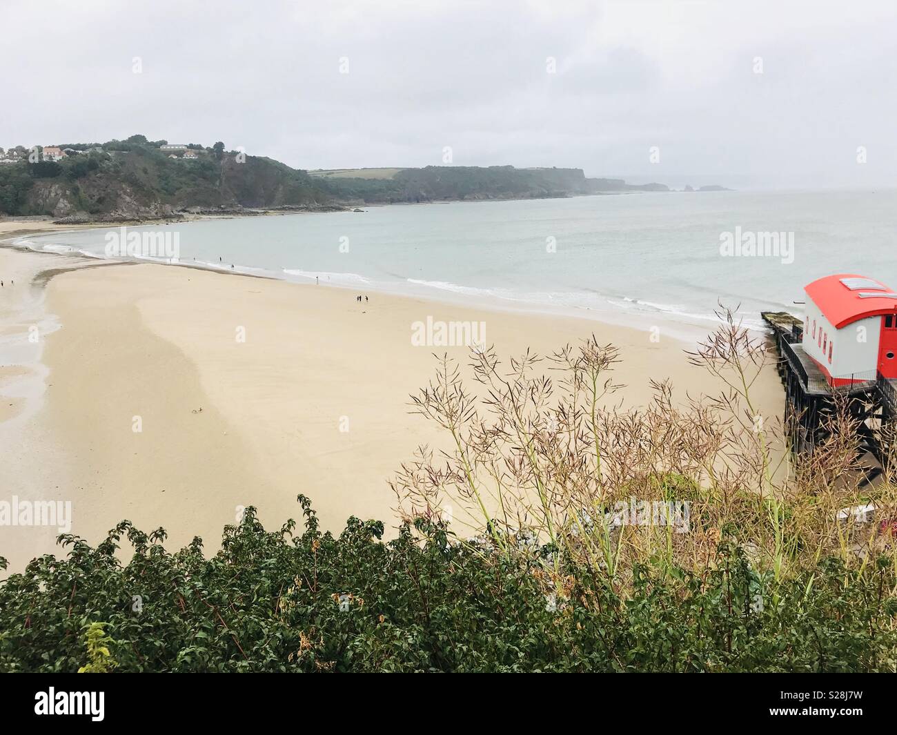 Tenby beach Wales Stock Photo - Alamy
