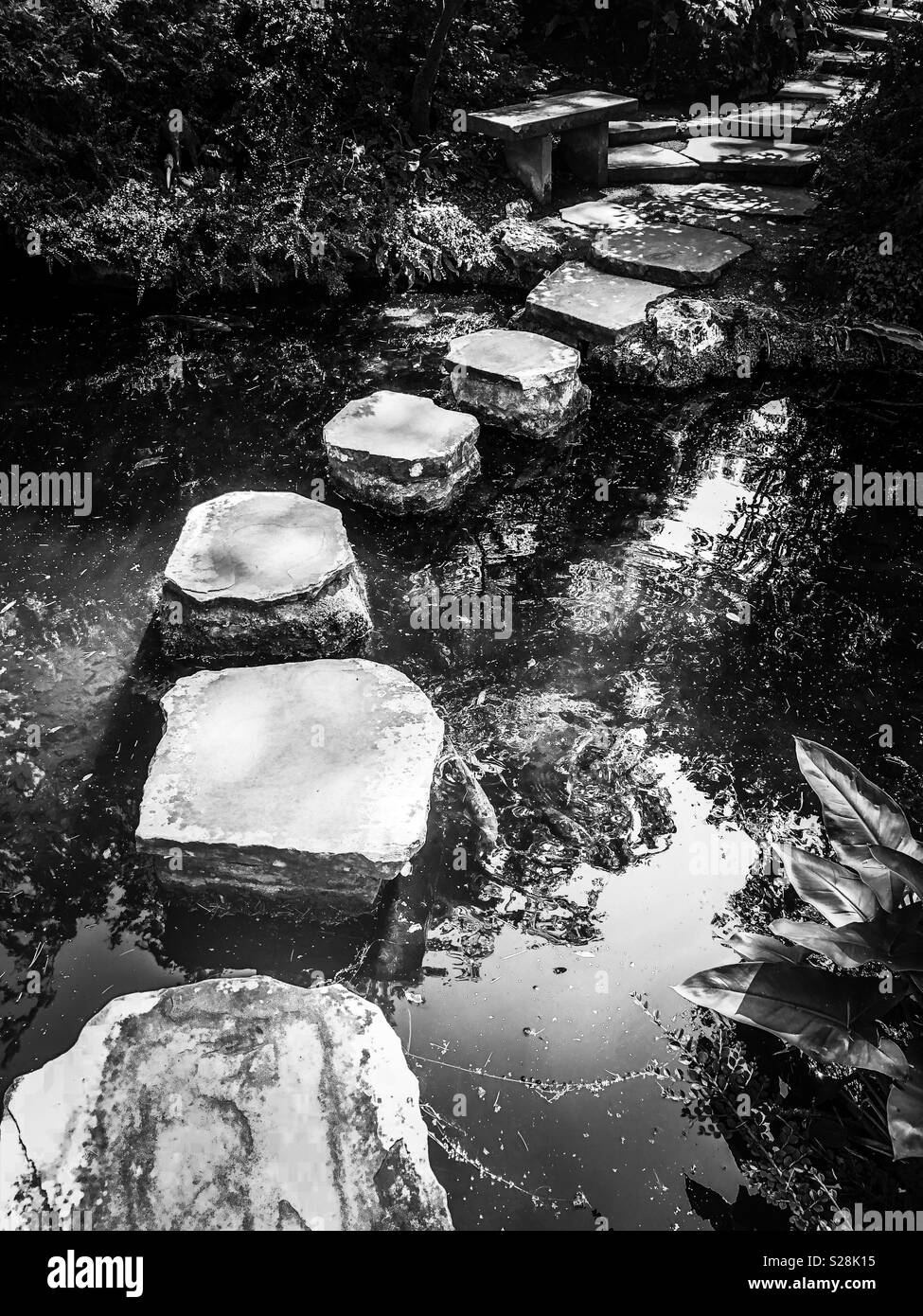 Stepping Stones Clipart Black And White